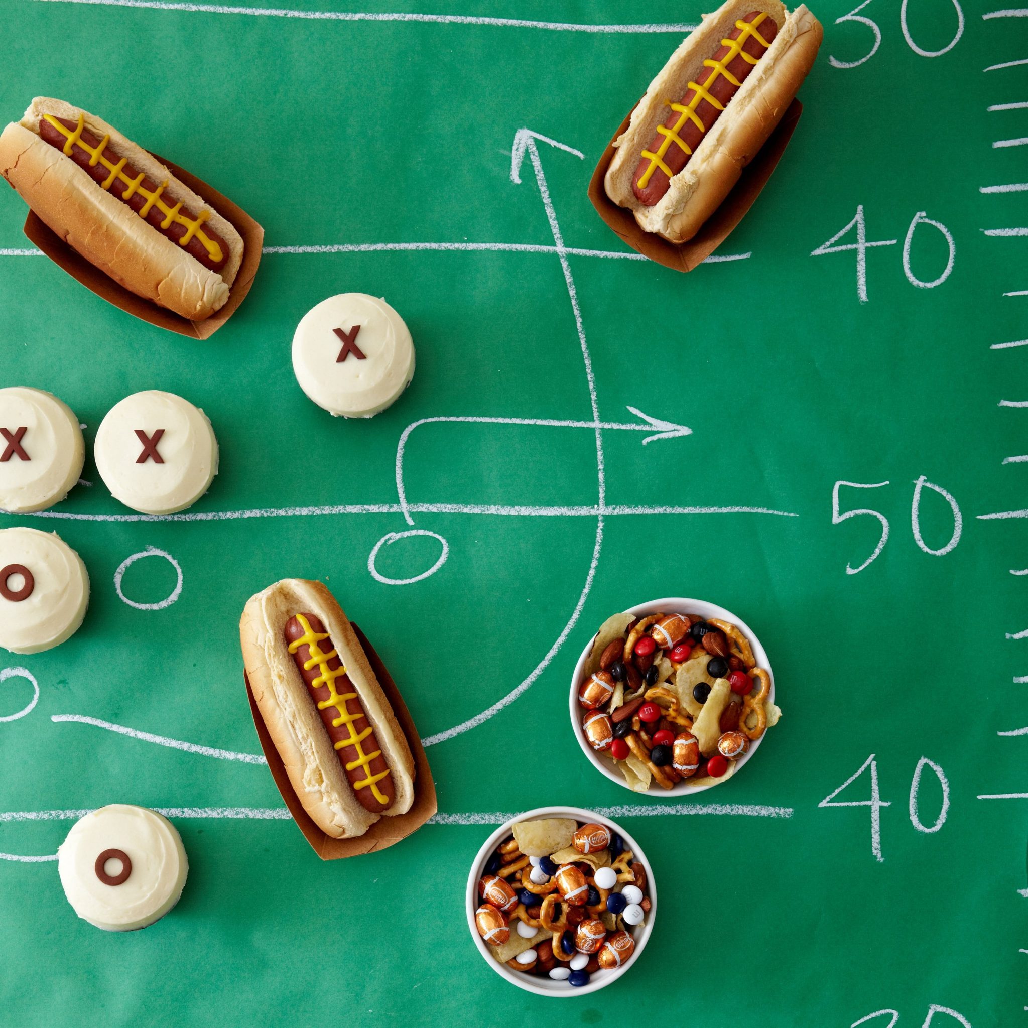 Bowl 'Em Over Super Bowl Table | Darcy Miller Designs