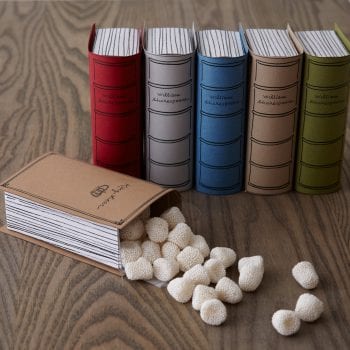 These candy-filled books make great favors or place settings—or both ...