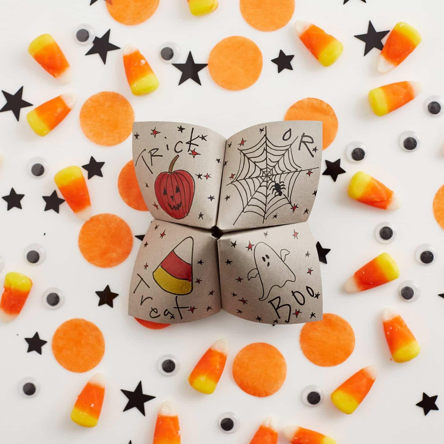 Halloween Cootie Catcher | Darcy Miller Designs