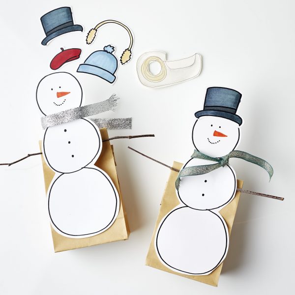 Frosty Fun Snowman Gift Bags | Darcy Miller Designs