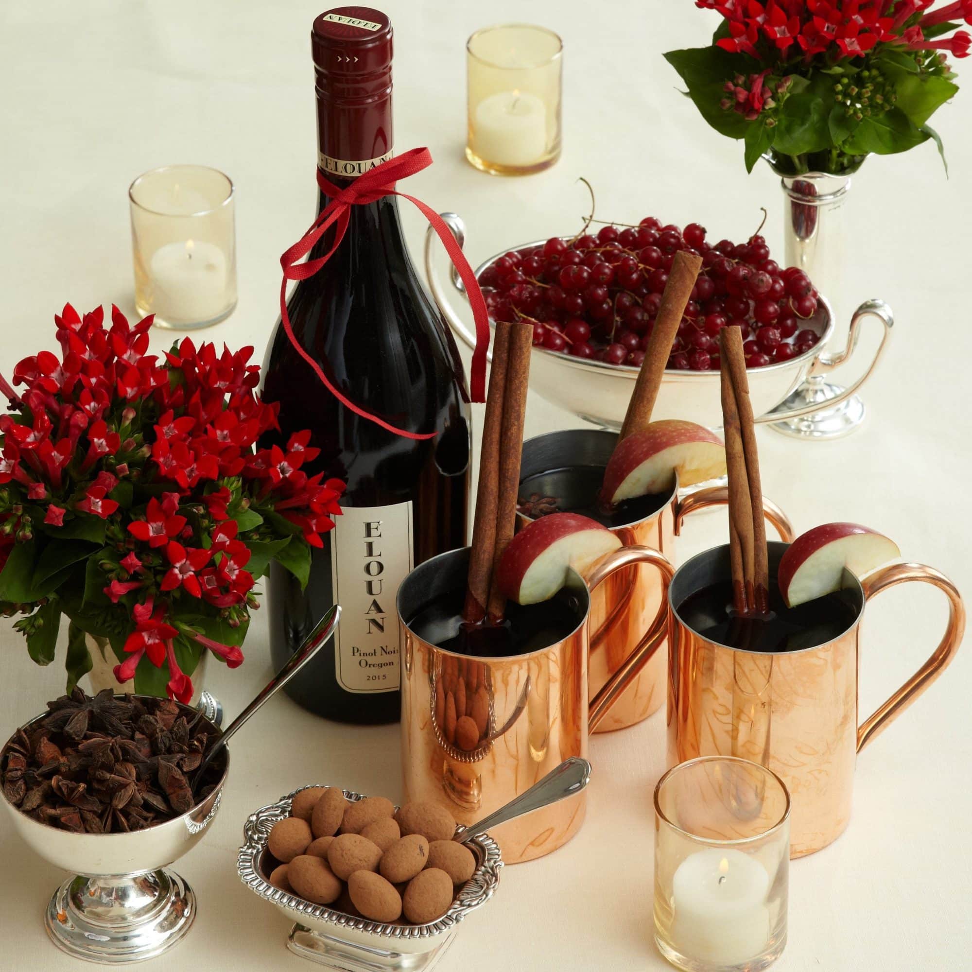 Holiday Mulled Wine Bar | Darcy Miller Designs