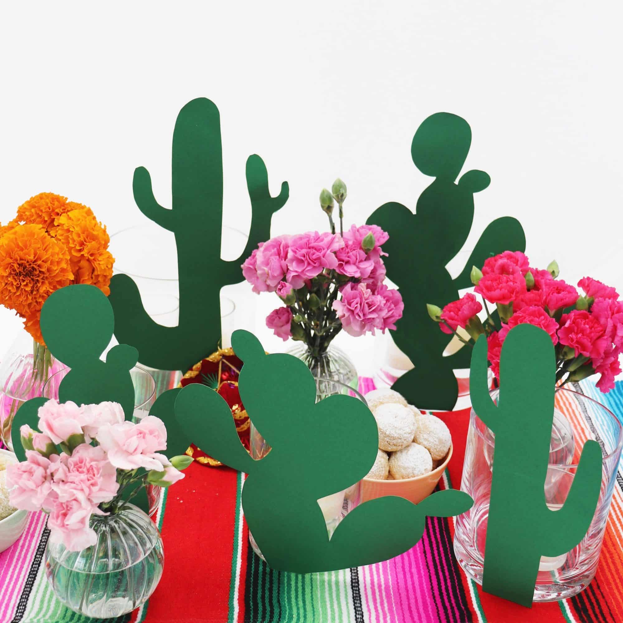 Paper Cactus Party Decor | Darcy Miller Designs