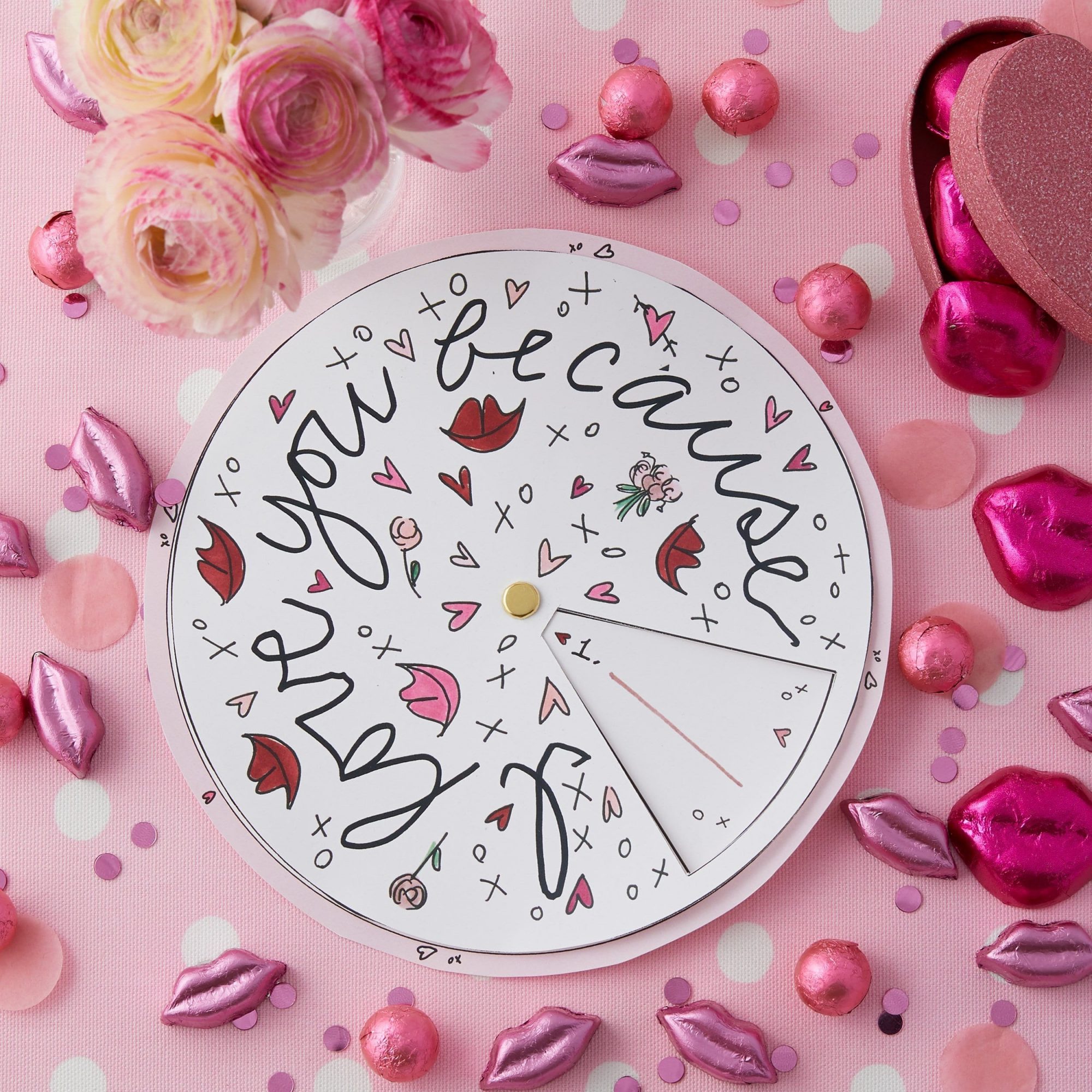 Fill-in-the-Blanks Customized Valentine's Day Spinner | Darcy Miller ...