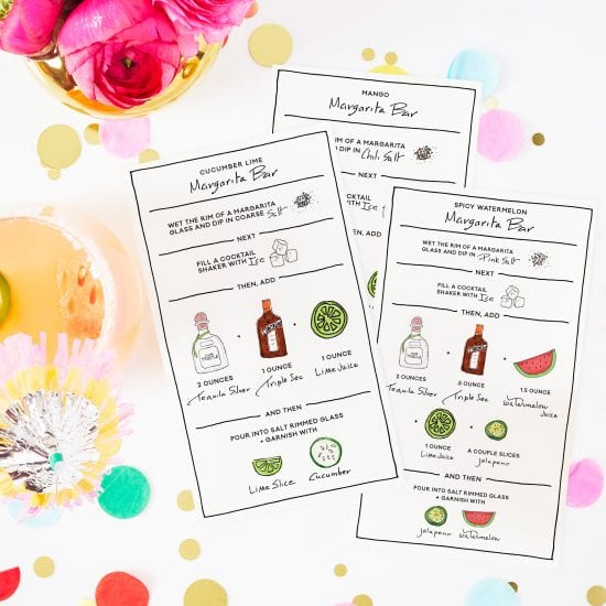 Make-Your-Own Margarita Bar | Darcy Miller Designs