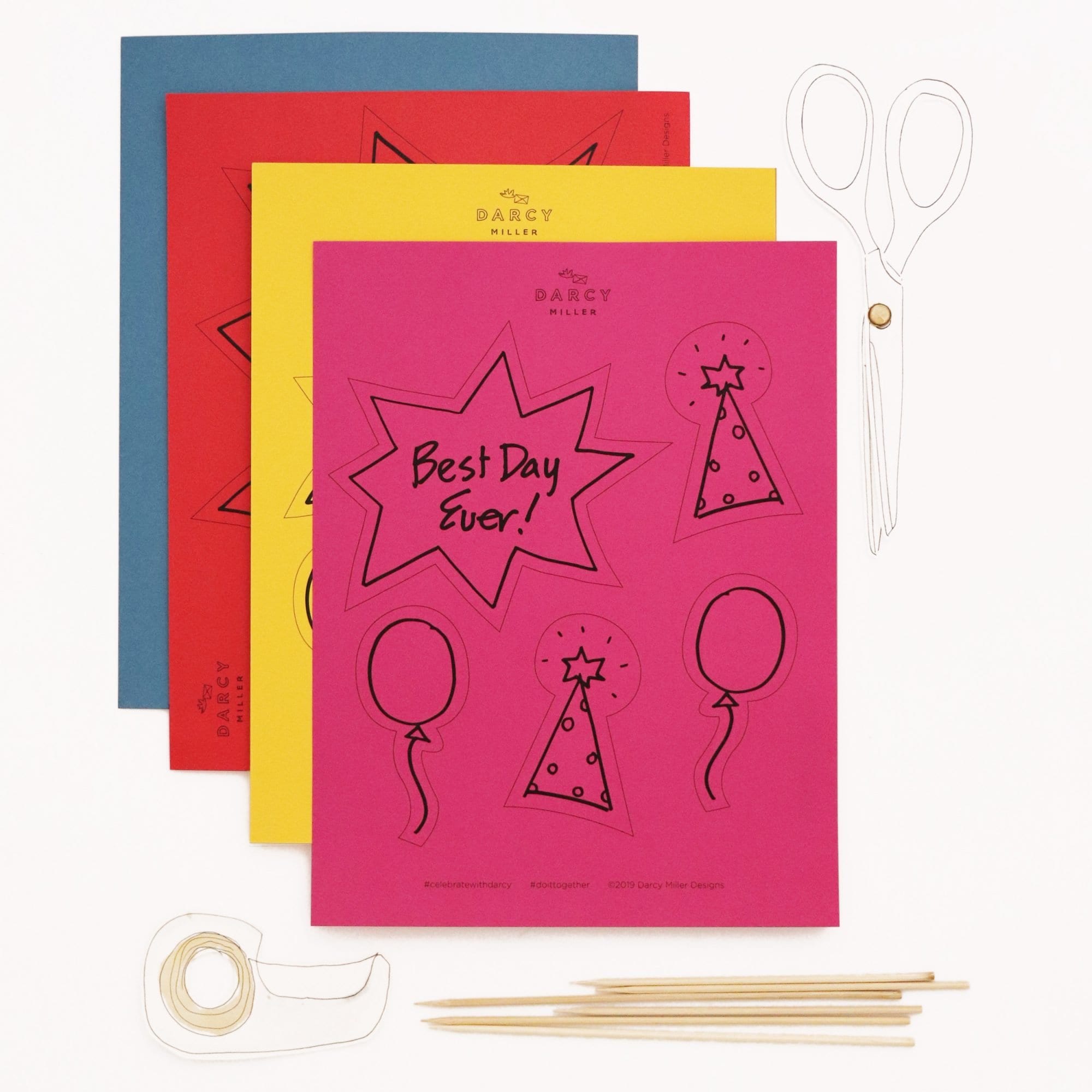 Celebration Toppers | Darcy Miller Designs