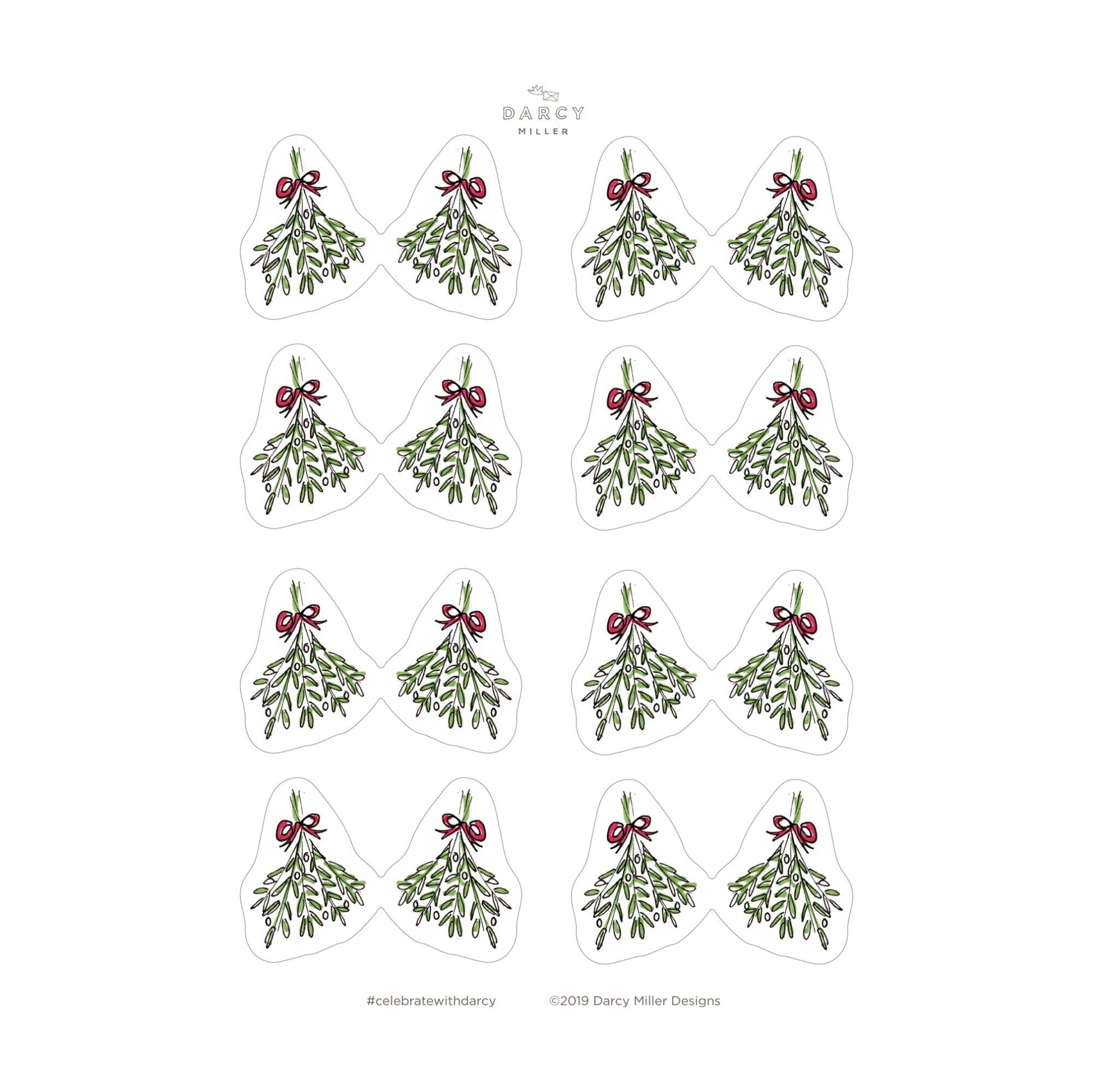 Mistletoe Stirrer | Darcy Miller Designs