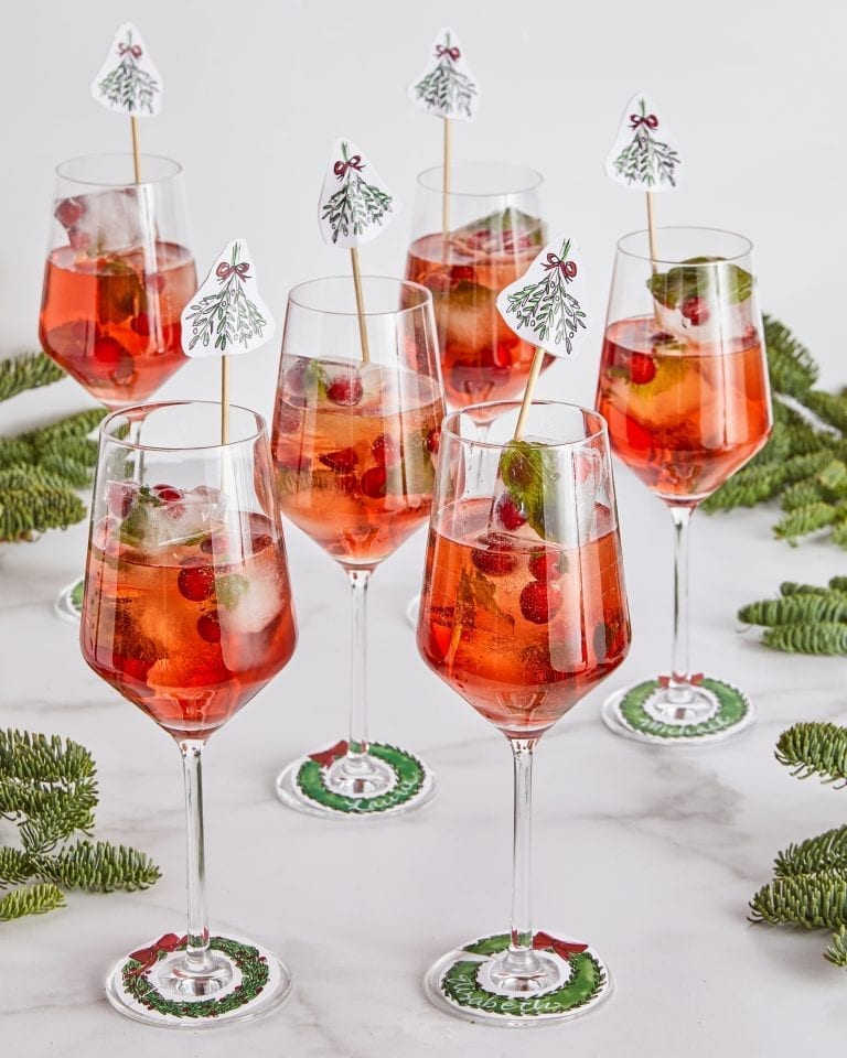 Festive Ice Cubes | Darcy Miller Designs