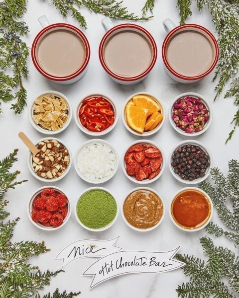 For the Nice Hot Chocolate Bar