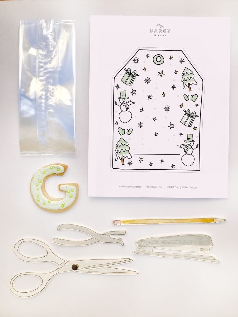 Extra-Large Mint Gift Tag | Darcy Miller Designs