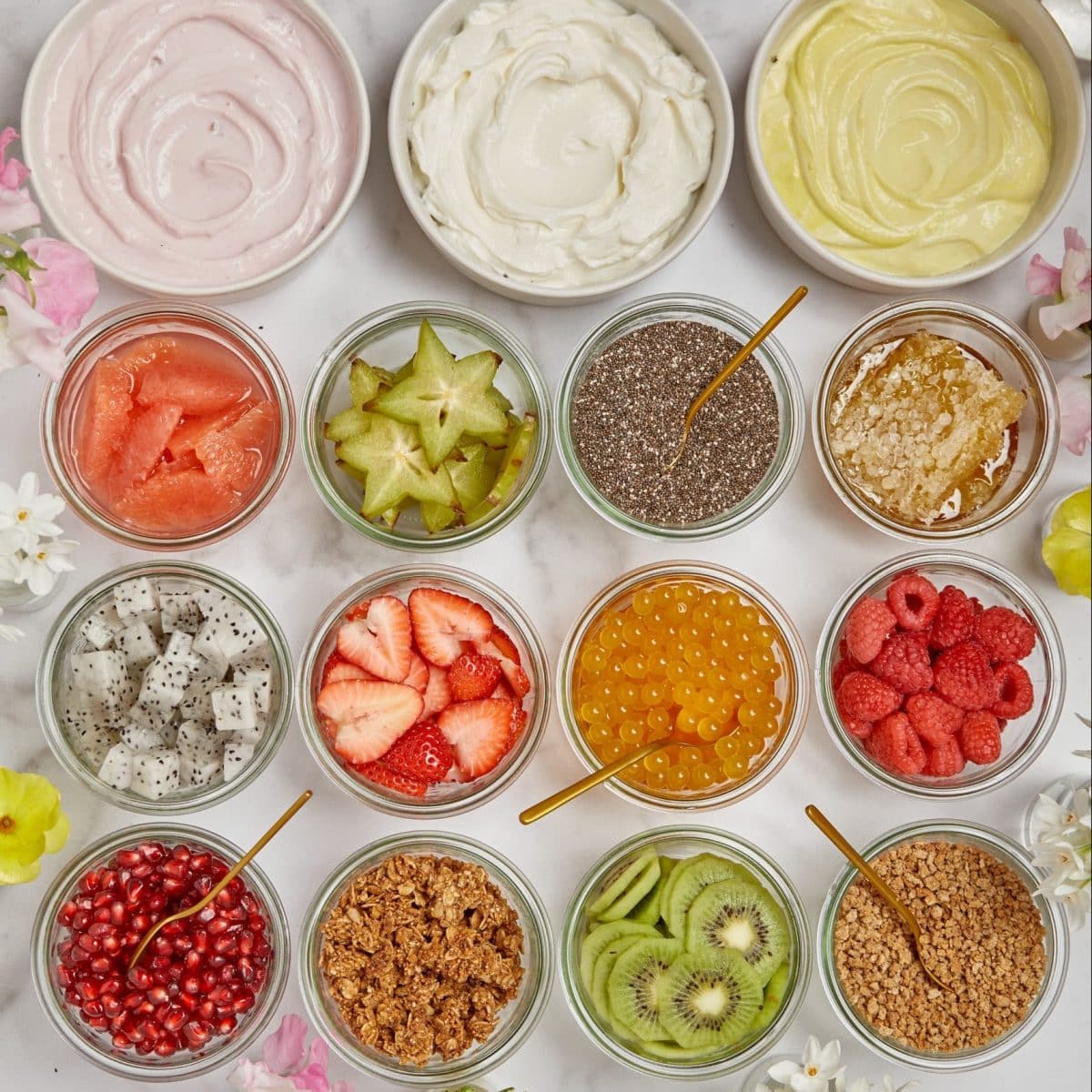 Make Your Own Yogurt Parfait Bar