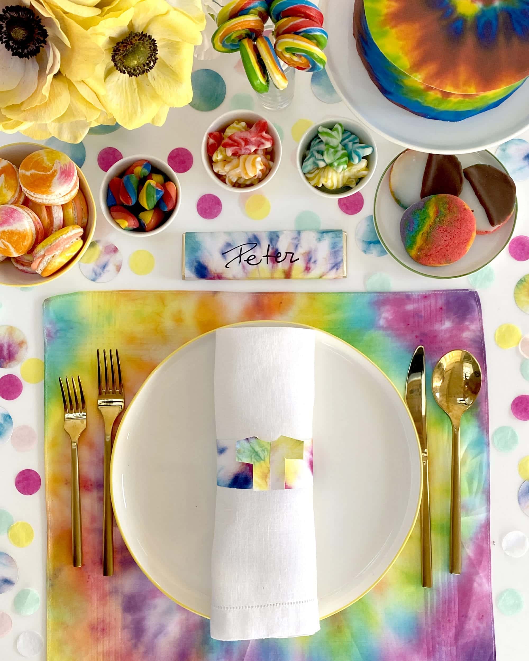 A Far Out, Tie-Dye Surprise Party