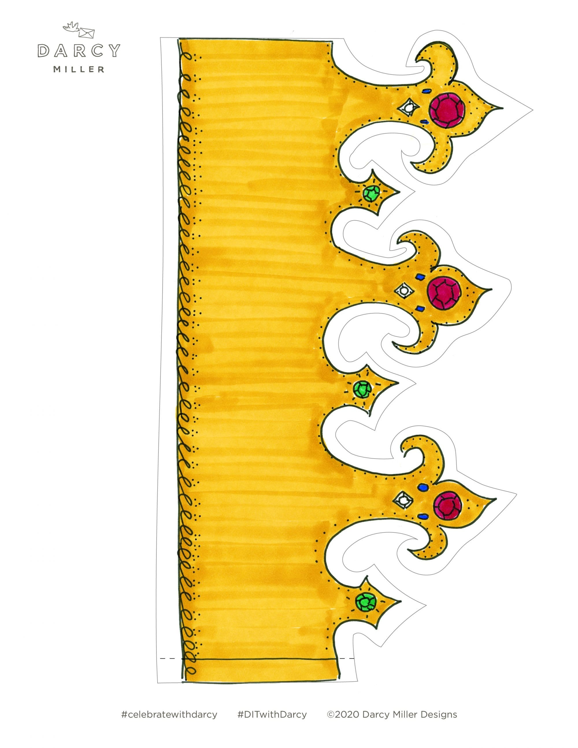 Paper Crown | Darcy Miller Designs