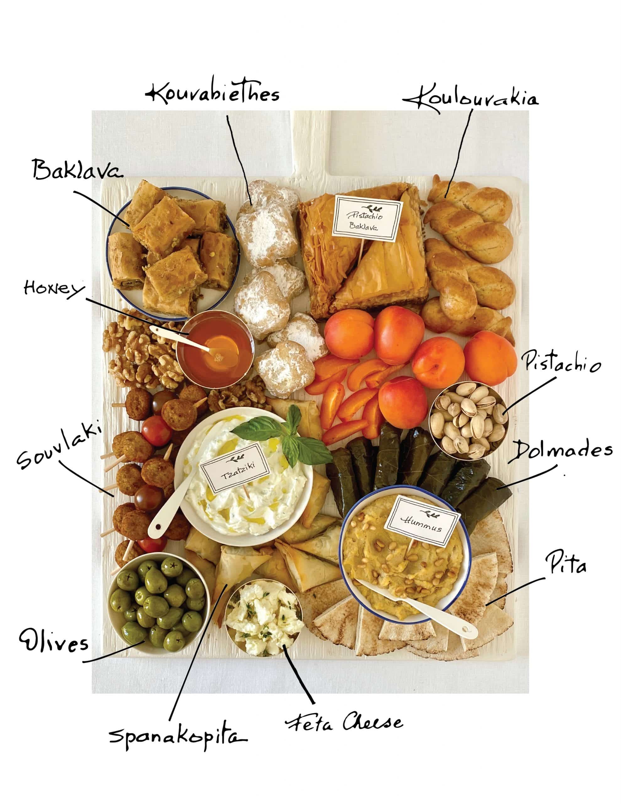 Greek Graze Board | Darcy Miller Designs