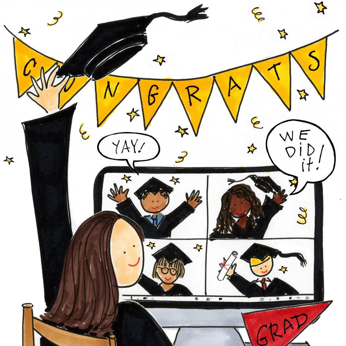 Celebrating Graduation Virtually