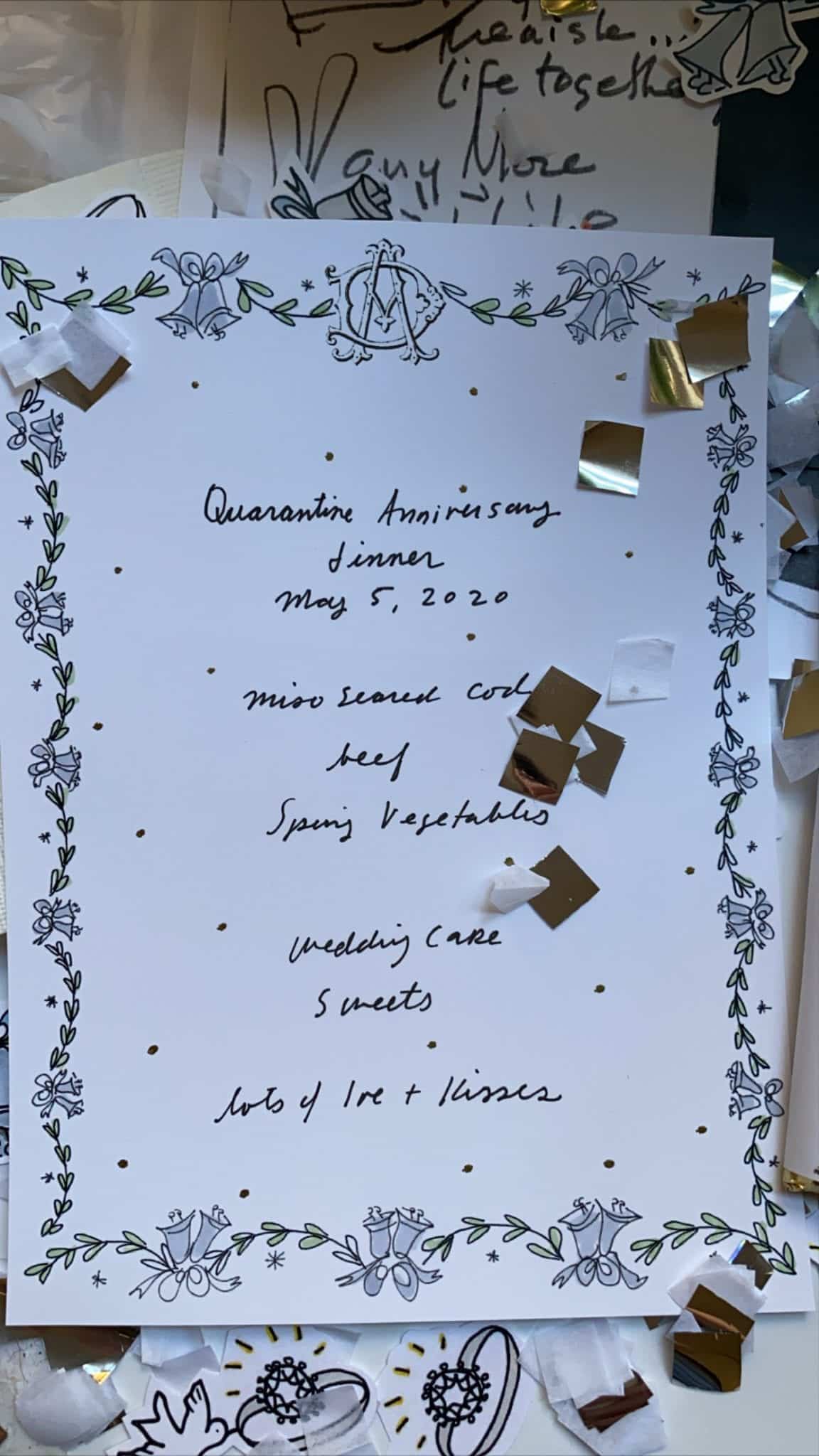 At Home Anniversary Celebration | Darcy Miller Designs