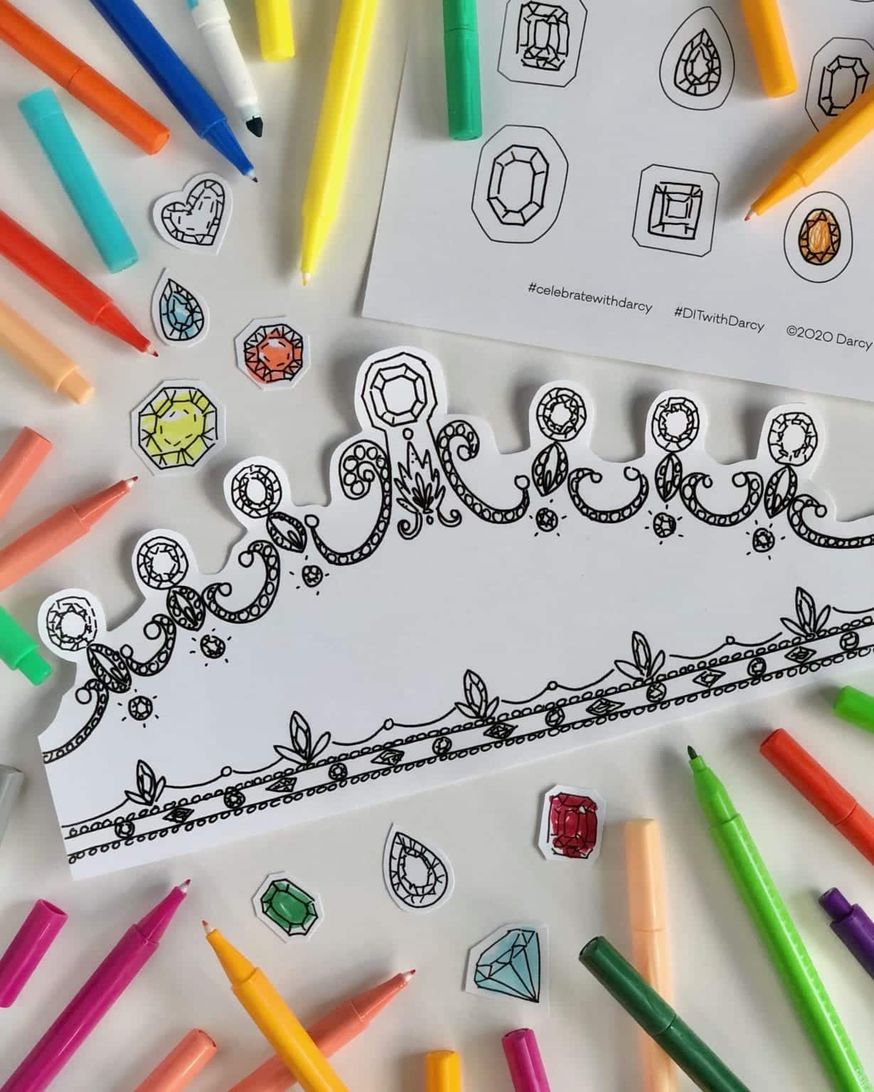 Paper Tiara | Darcy Miller Designs