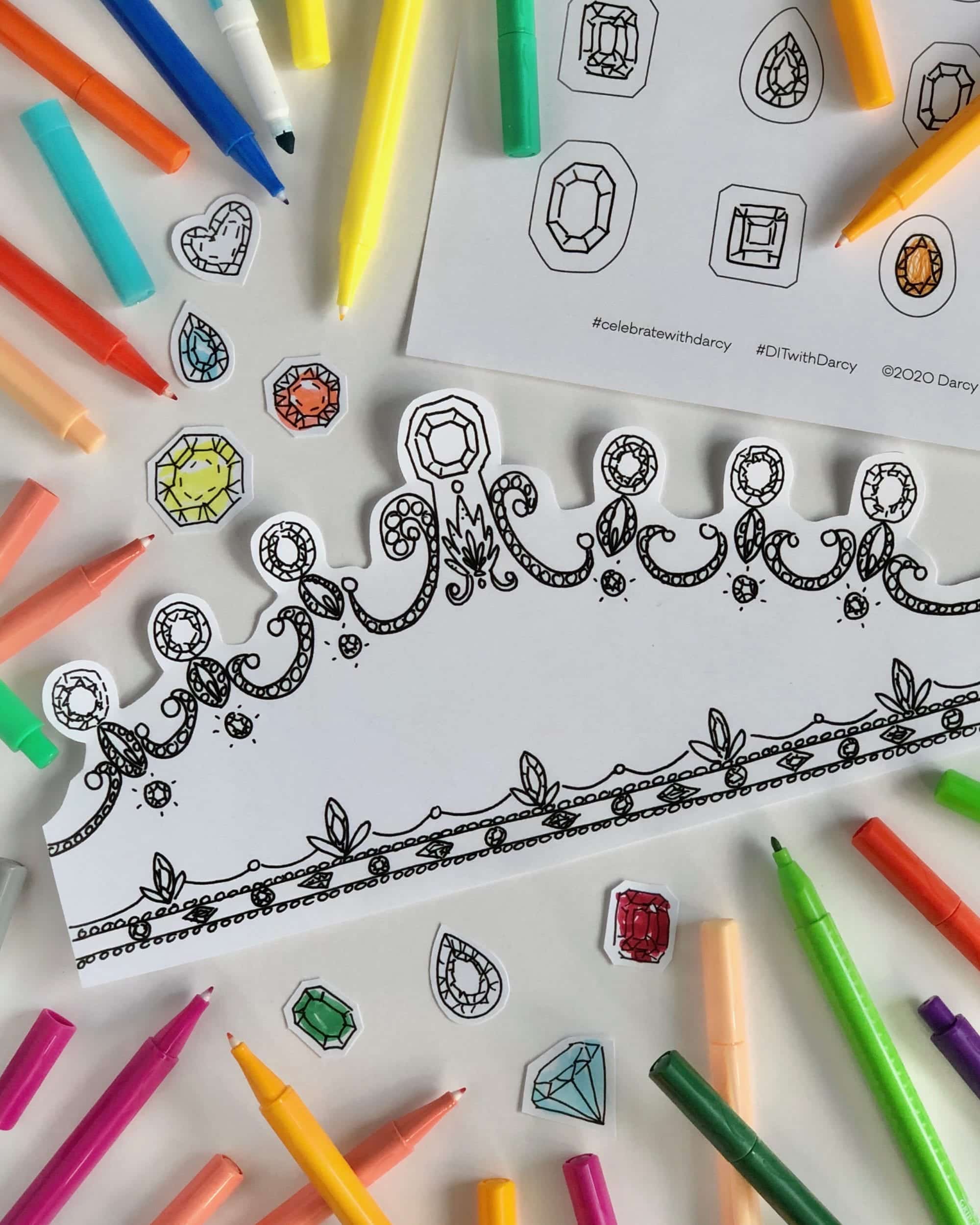 Paper Tiara | Darcy Miller Designs