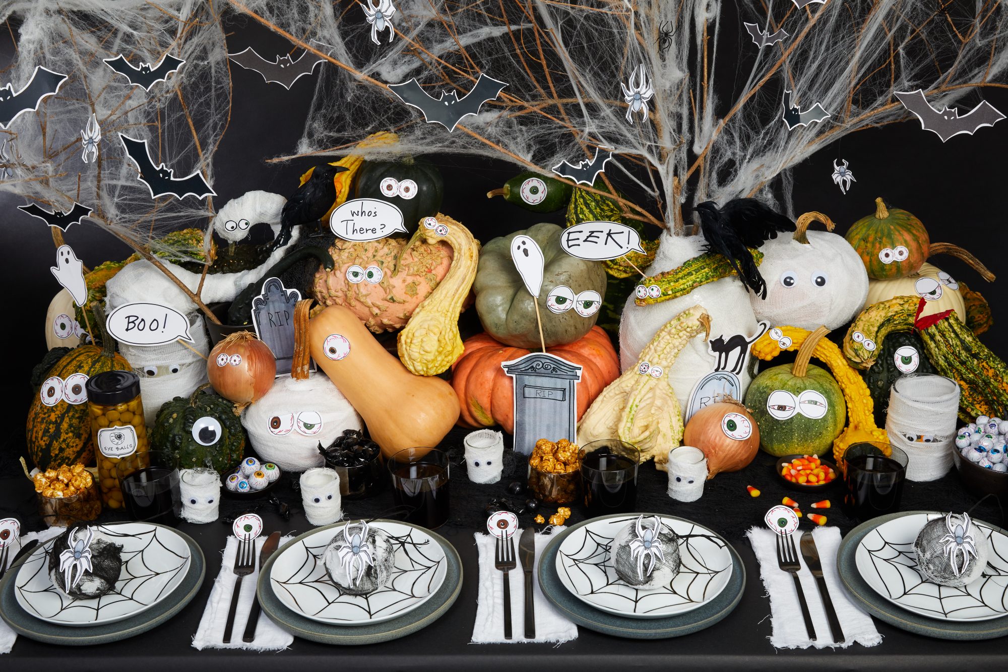 Spooky—but Simple!—Halloween Table | Darcy Miller Designs