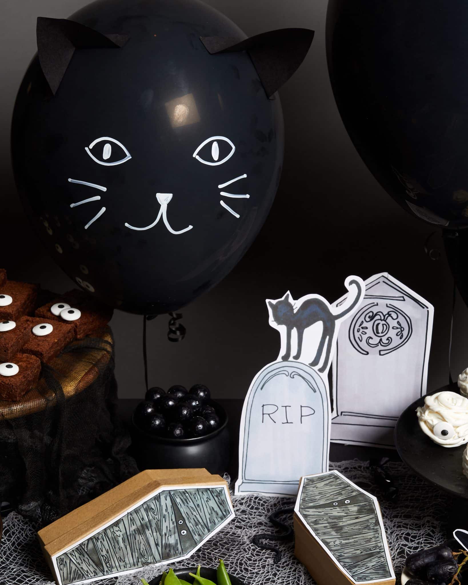 Sweet and Spooky Kids Table for Halloween at Home | Darcy Miller Designs