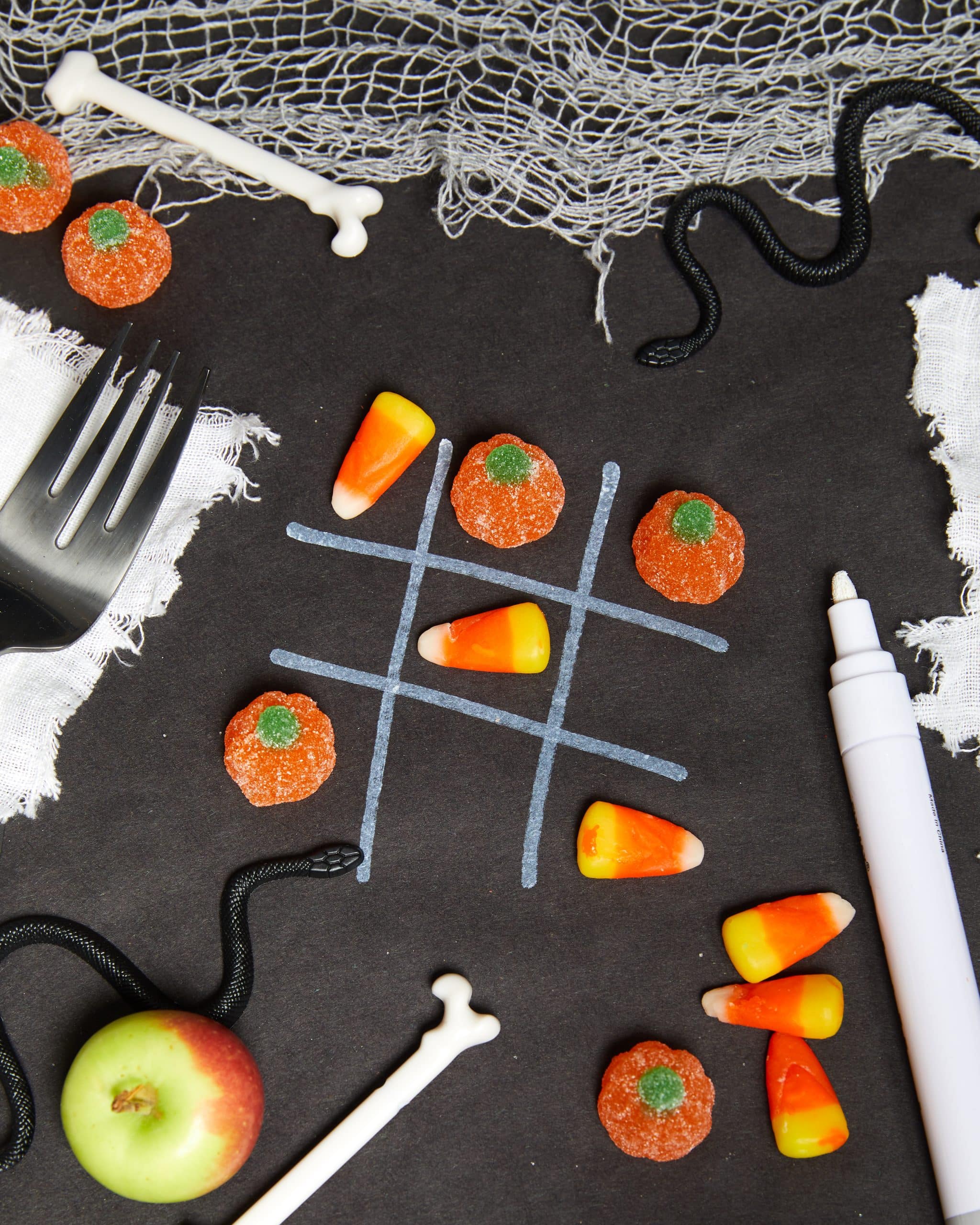 Sweet and Spooky Kids Table for Halloween at Home | Darcy Miller Designs