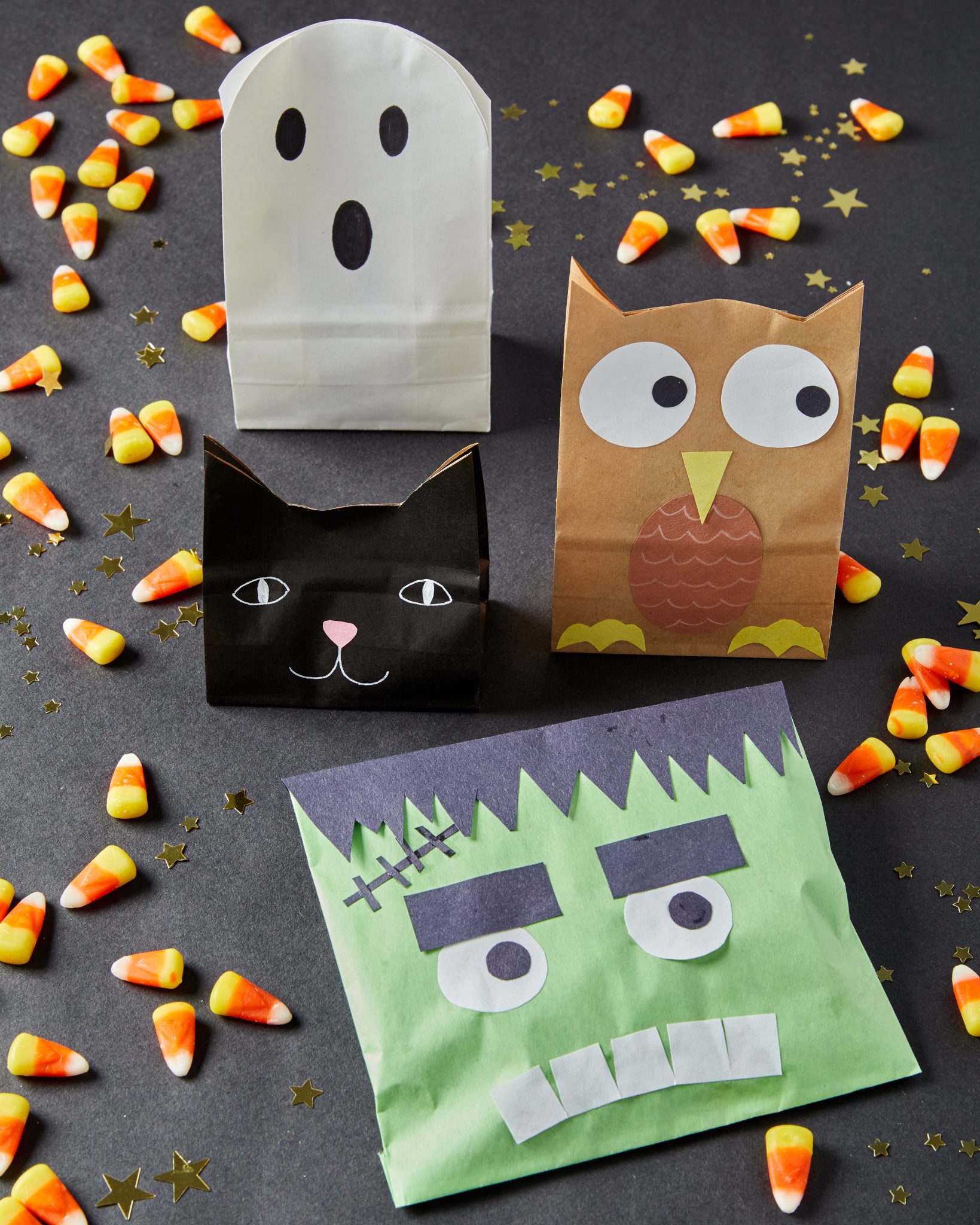 DIY Paper Favor Bags for Halloween | Darcy Miller Designs