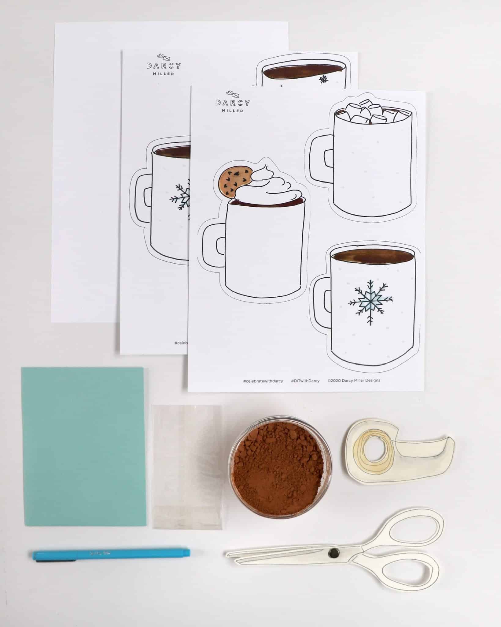 Mug Card | Darcy Miller Designs