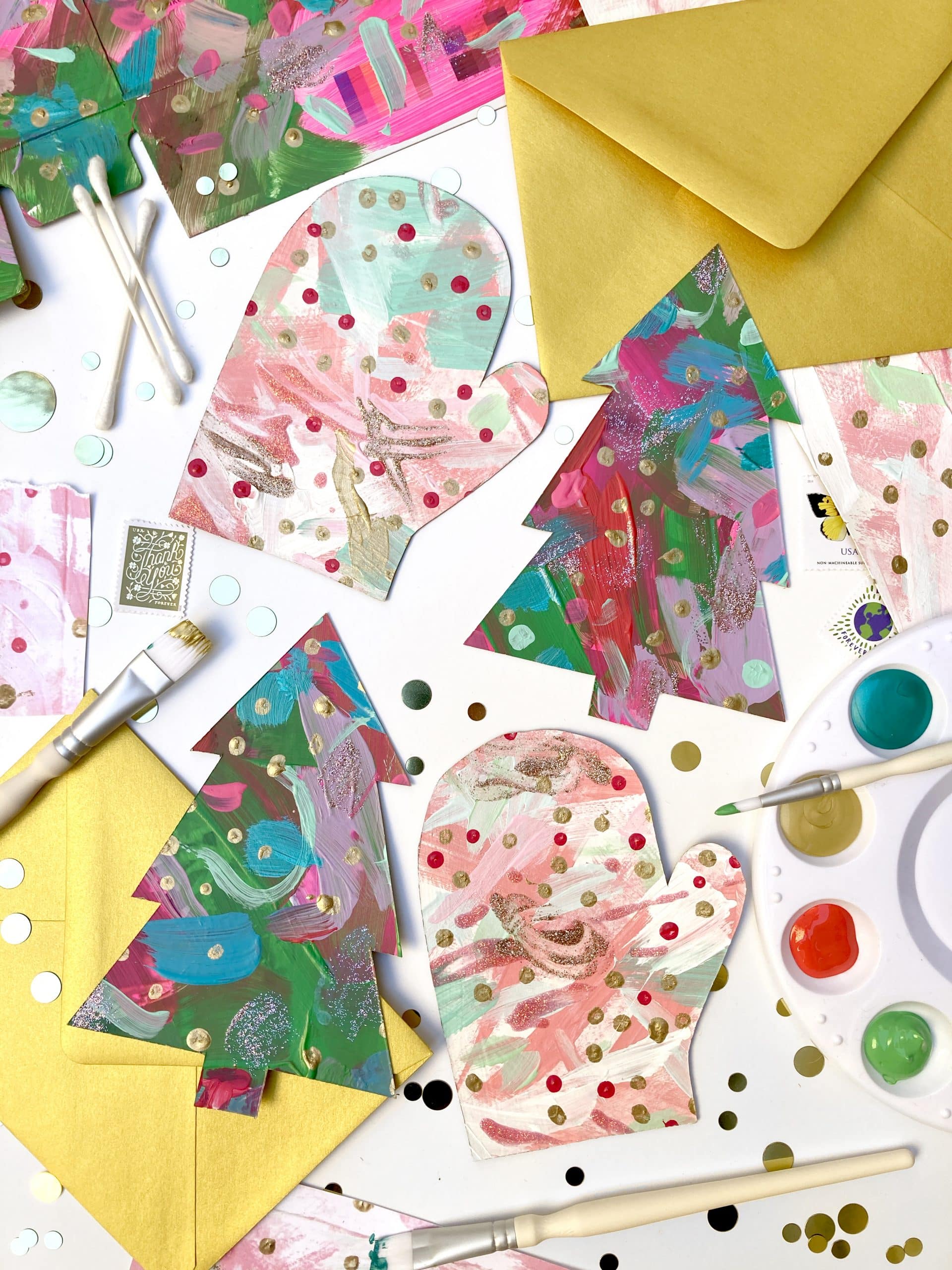 DIY Holiday Cards | Darcy Miller Designs