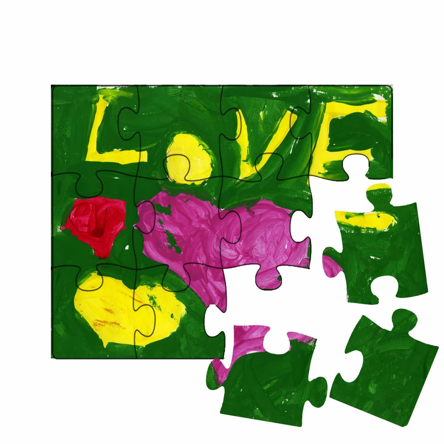 DIY Puzzle Cards | Darcy Miller Designs