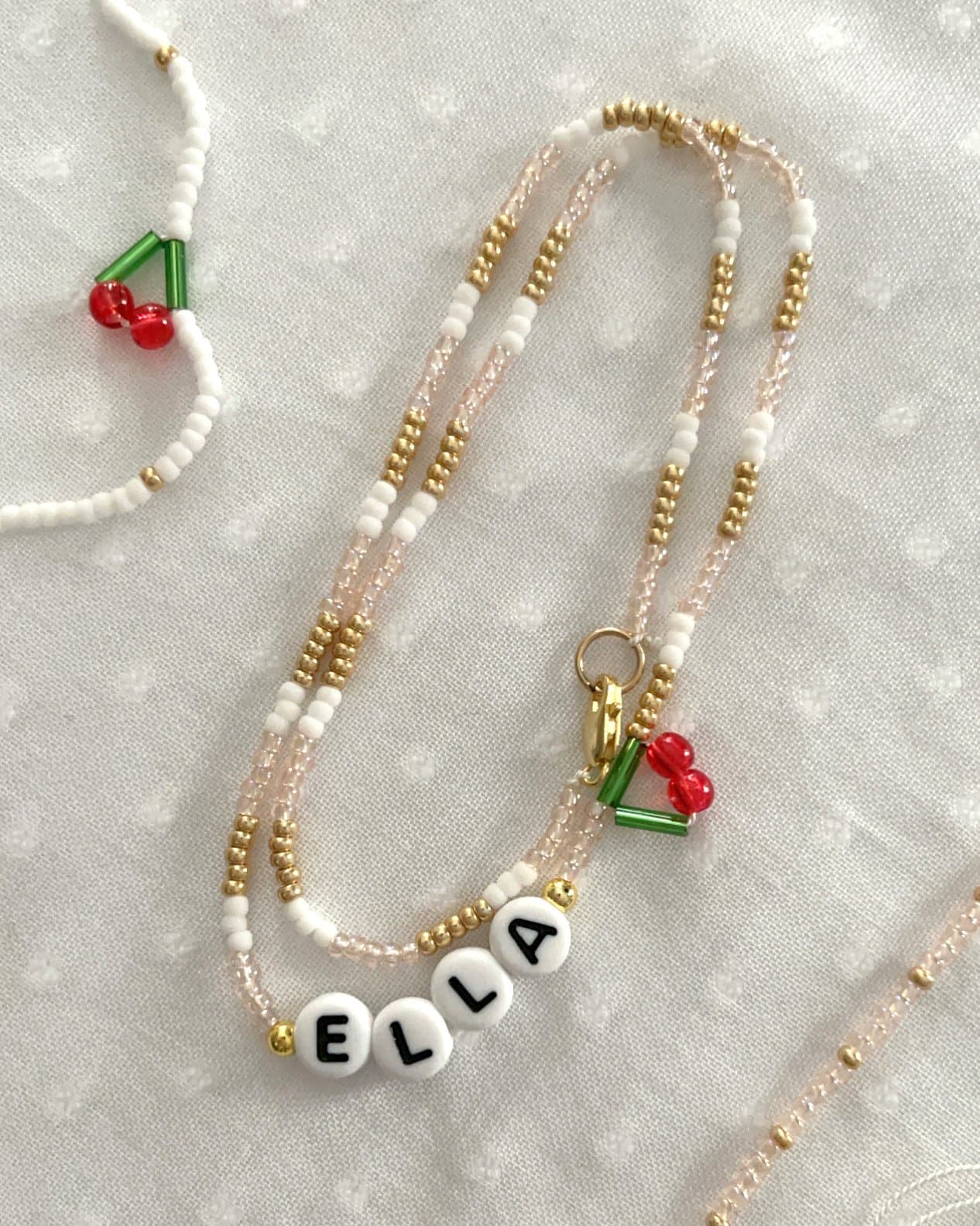 Cherry Bead DIY Jewelry | Darcy Miller Designs