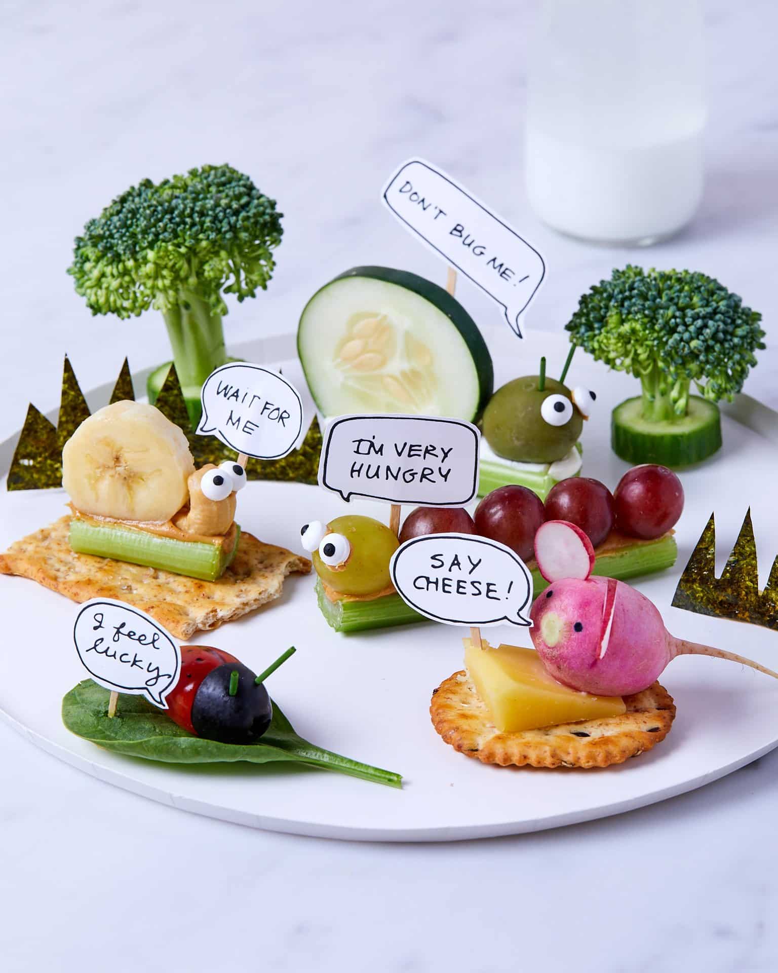 Vegetable Bug Snacks