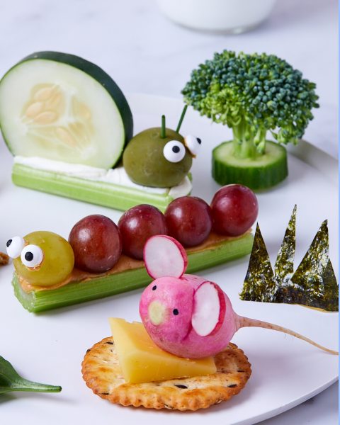 Vegetable Bug Snacks