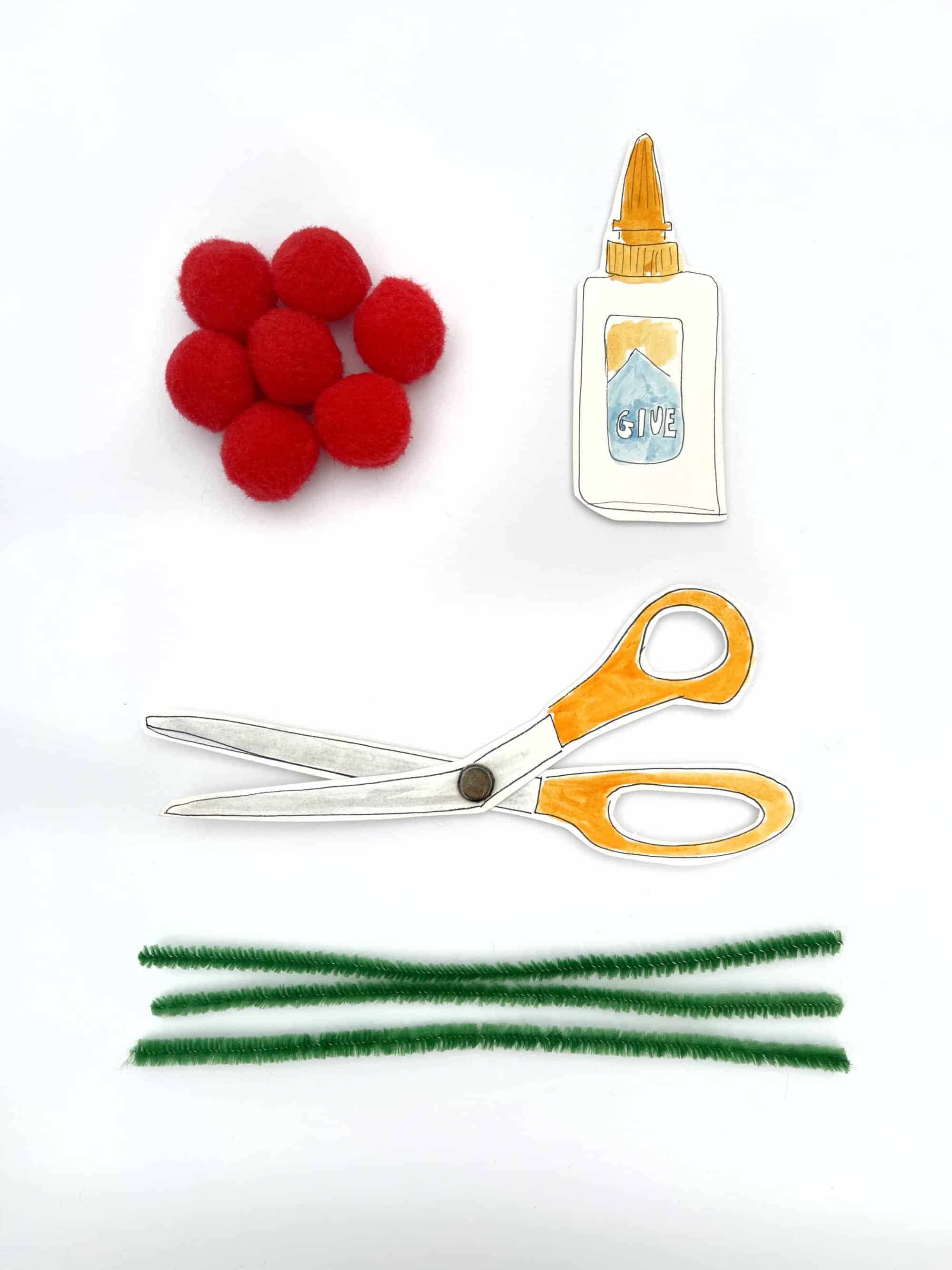 Cherry Pom Pom DIY Decor | Darcy Miller Designs