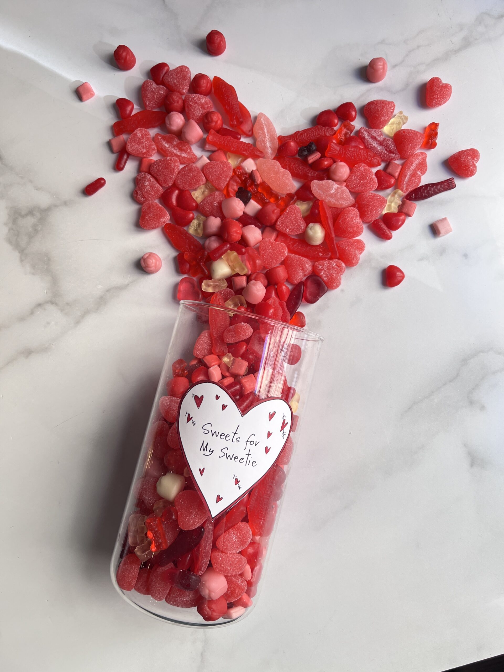 Candy Salad in a Jar