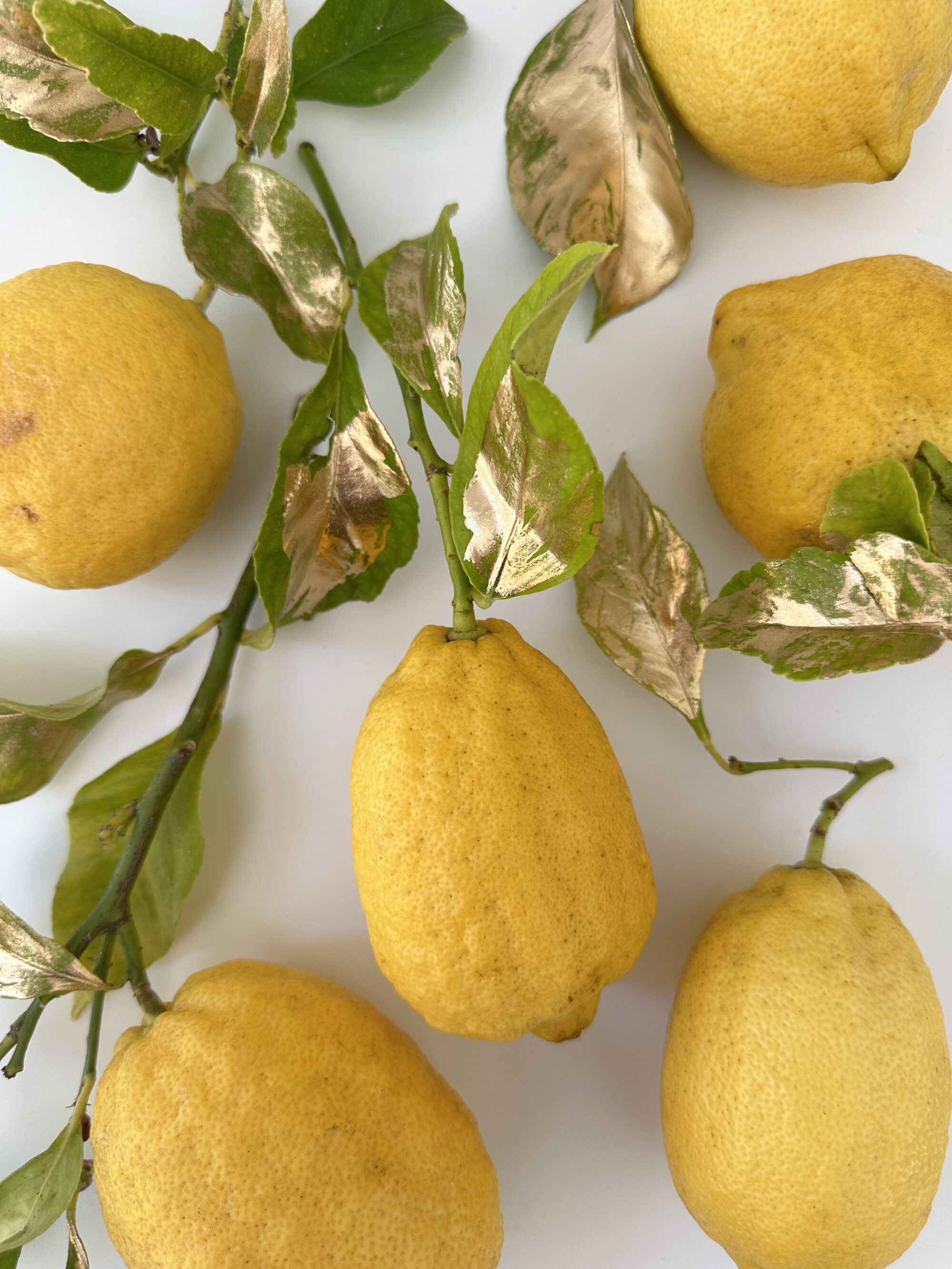 Then I brought in other lemon-inspired touches, starting with candy.