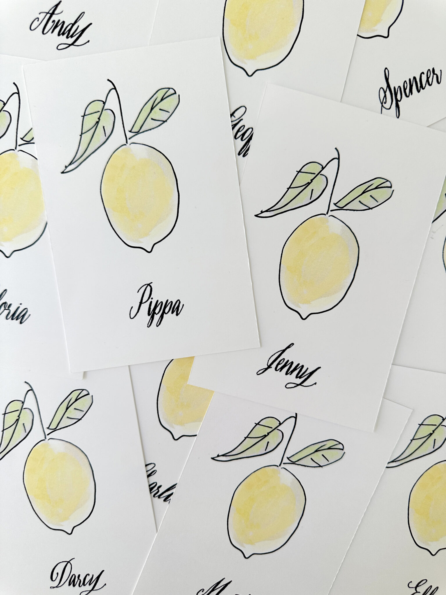 MAKE IT PERSONAL WITH PLACE CARDS