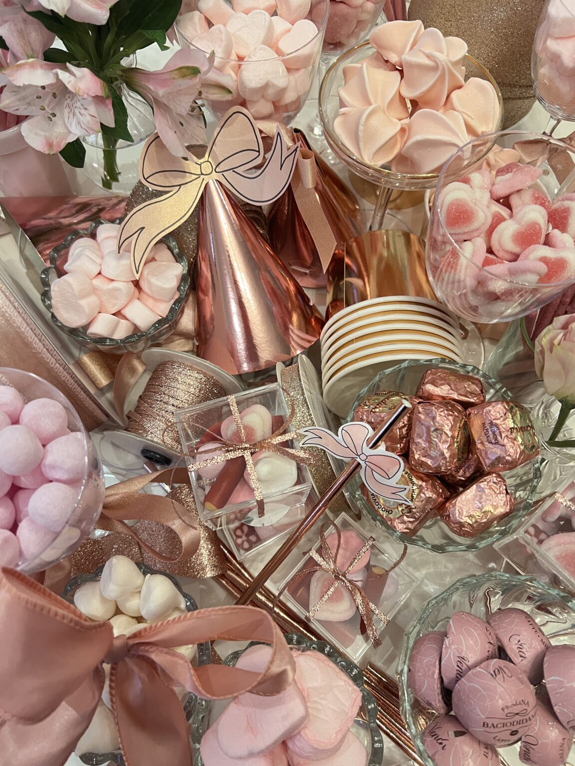 Other items that are birthday (rose) gold: These birthday tiaras